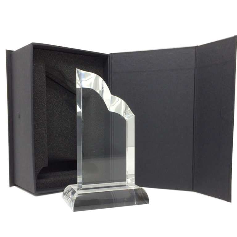 Skyscraper-personalized-glass-trophy - Awards In Glass